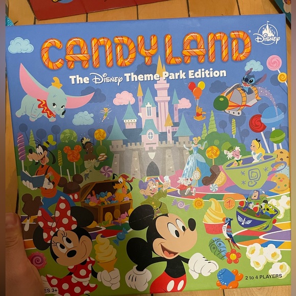 Toys | Candy Land Disney Theme Park Card Board Game | Poshmark